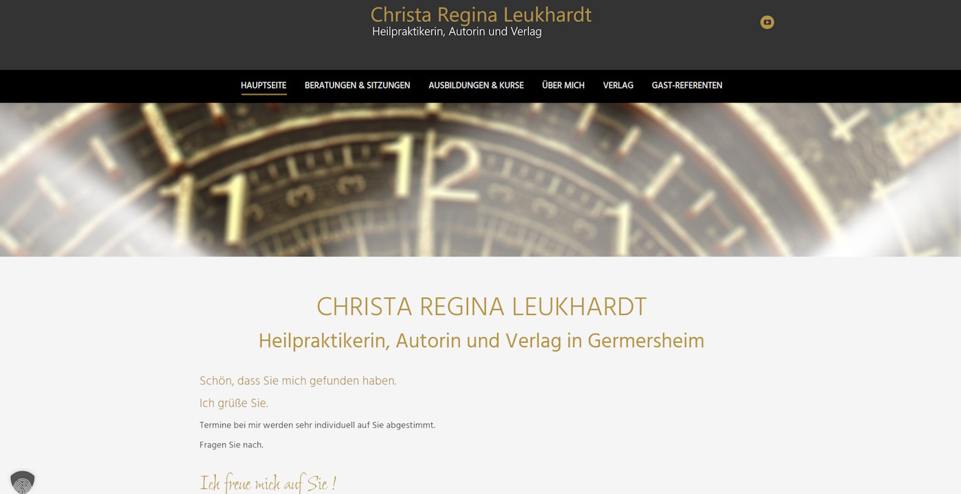 Christa Regina Leukhardt Heilpraktikerin, Autorin und Verlag in ...